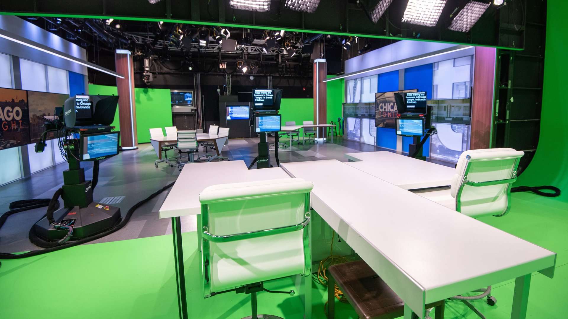 Chicago PBS Station Reboots News Program with Immersive Set Design