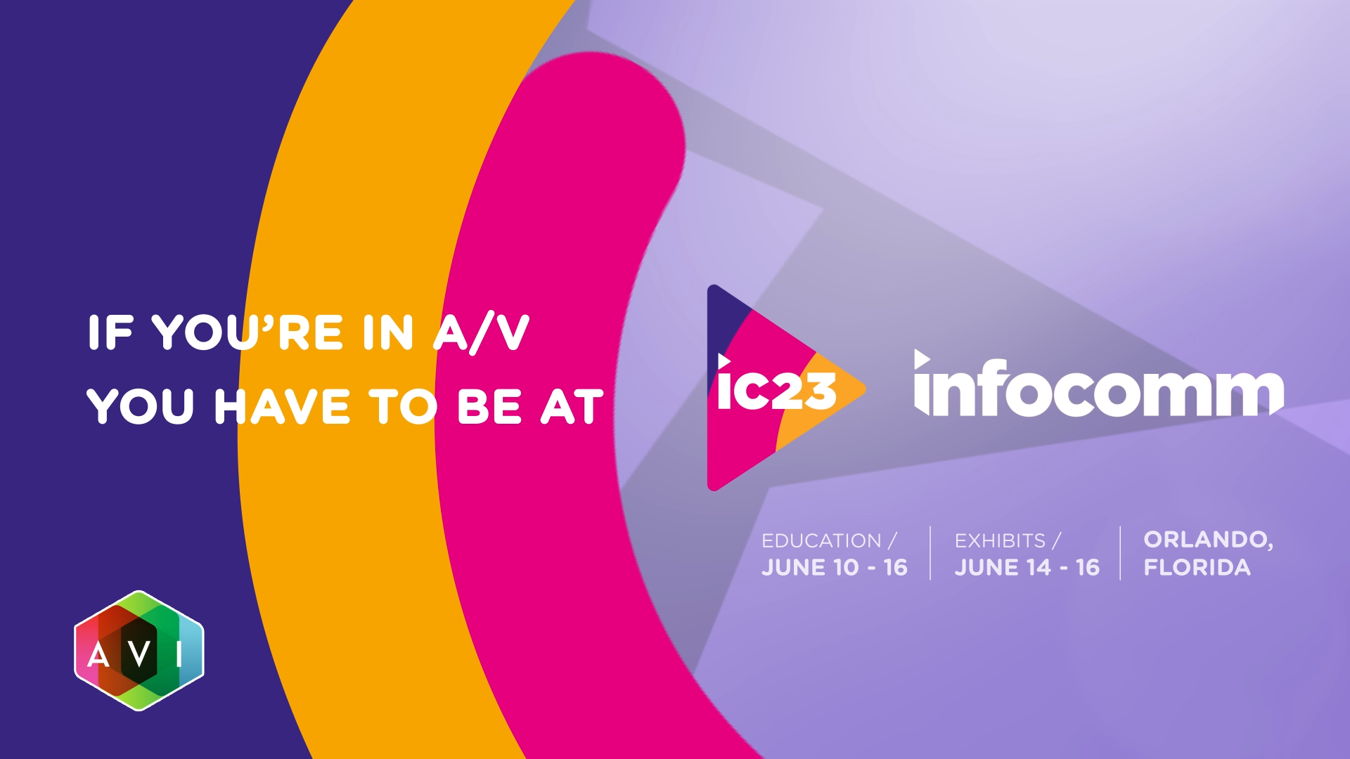 FORTÉ and InfoComm 2023