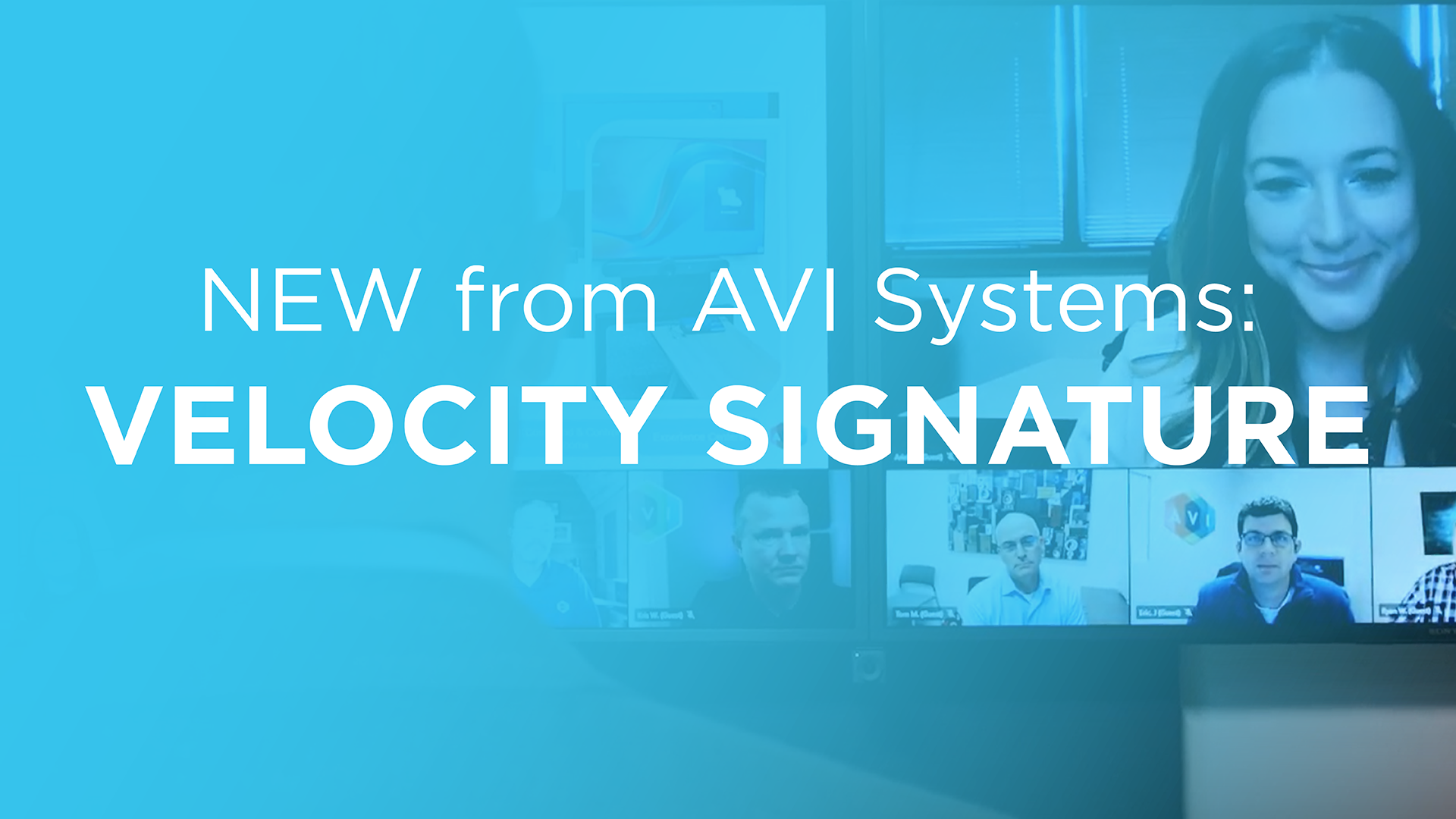 New Velocity Signature Solutions