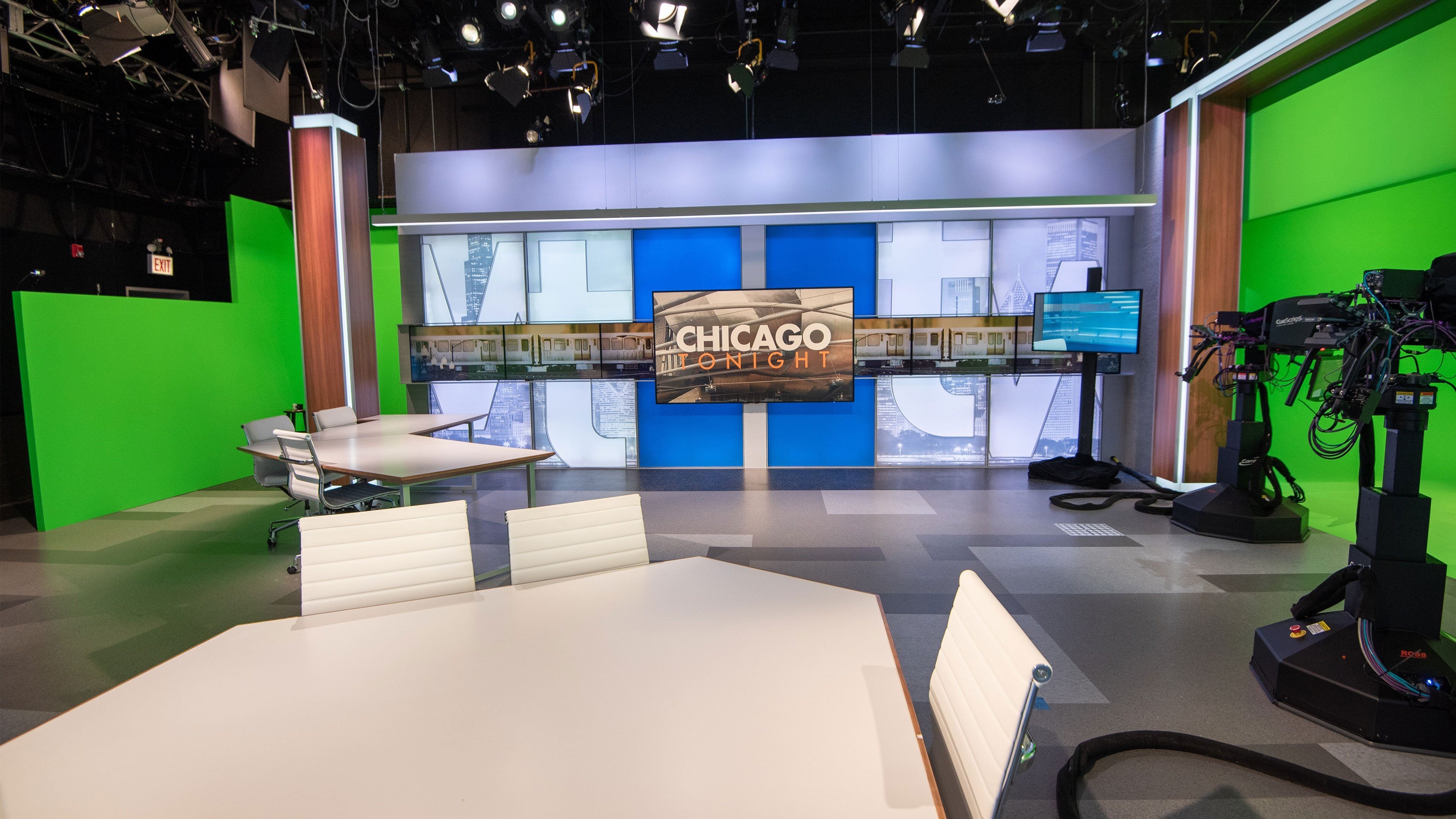 Chicago PBS Station Reboots News Program with Immersive Set Design